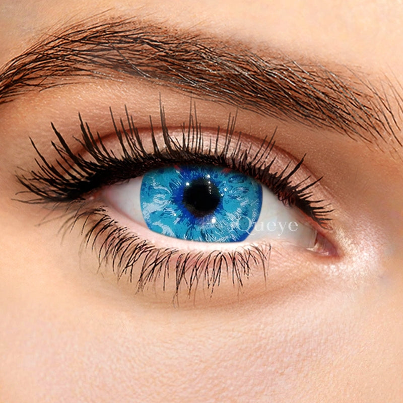 Jujutsu Kaisen Satoru Gojo Blue Prescription Yearly Cosplay Contacts ...